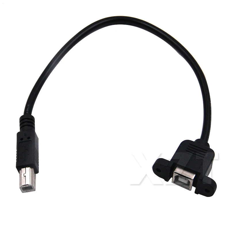 1PCS-USB-Print-Cable-FOR-Printer-Scanner-Extension-Cord-Panel-Mount ...