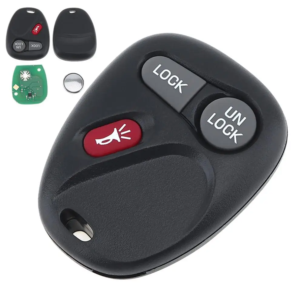 315Mhz 3 Button Keyless Car Entry Remote Key Fob KOBLEAR1XT 15042968 ...