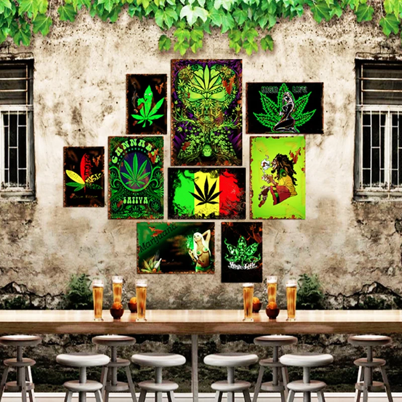 Express Vintage Poster Marijuana