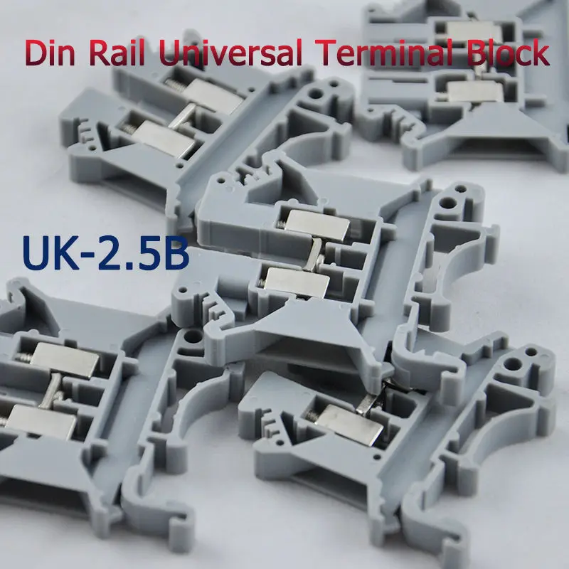 Купить 50 шт. Великобритания-2.5 Б дин-рейку универсальный винтовые ...