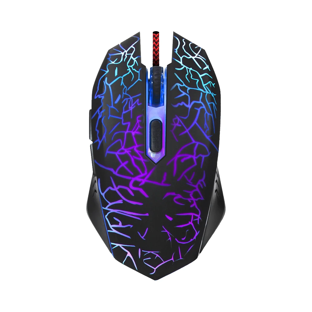 Mouse Optical CROWN CMXG-613 THUNDER Computer Office Peripherals Mice ...