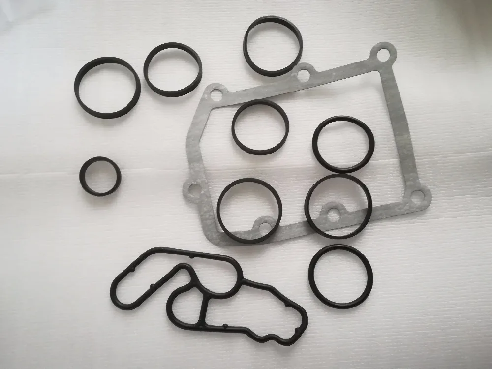 Free Shipping Complete Oil Cooler Gaskets For Deutz BFM2012 Volvo ...
