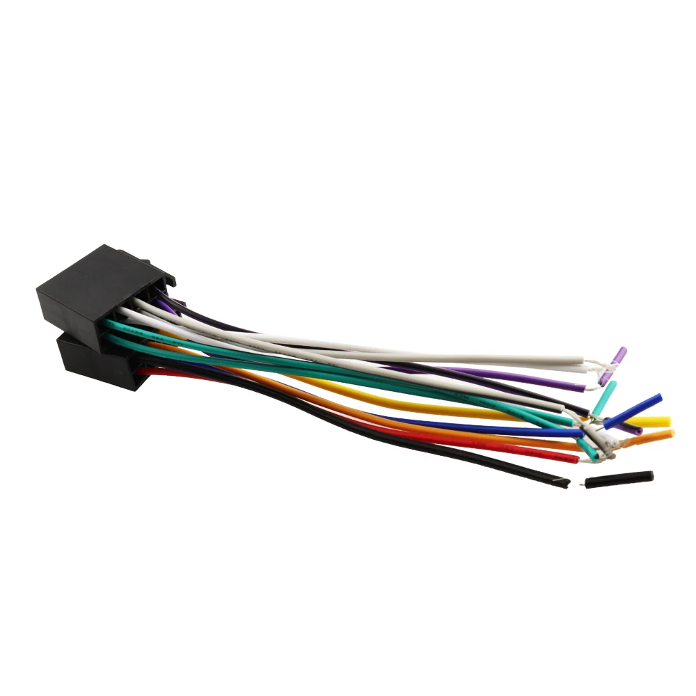 Universal Female ISO Stereo Wiring Harness Connector Radio Wire Cable ...