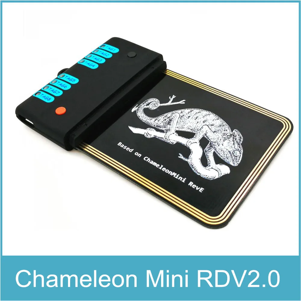 Chameleon Mini RDV2.0, 13,56 MHZ, ISO14443A, RFID, copiadora ...