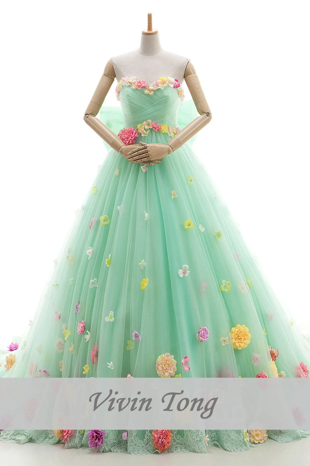 Strapless-Long-Princess-Women-2017-New-Arrival-Evening-Gowns-Floral ...