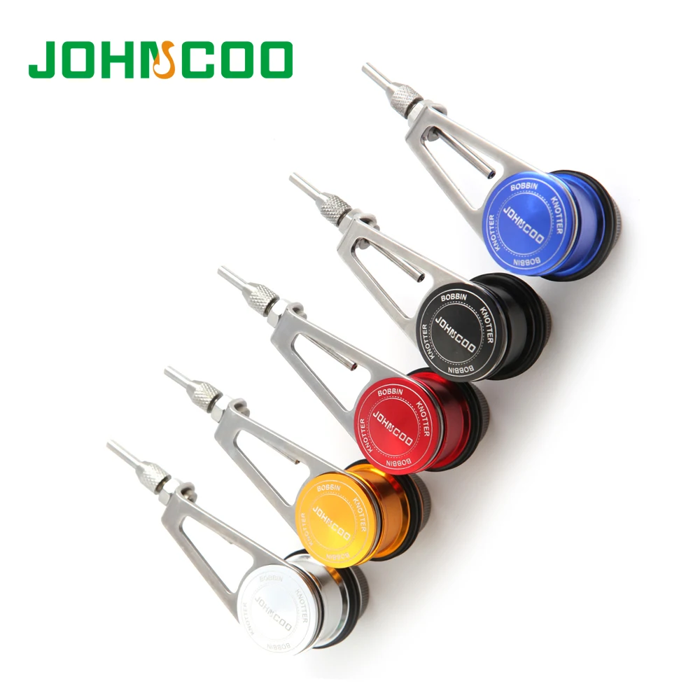 JOHNCOO New Bobbin Knotter Fishing Line Winder Fishing Tackle ...