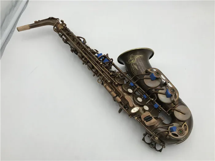 Alto-Saxophone-Eb-Flat-Alto-super-Sax-Antique-Copper-Simulation ...