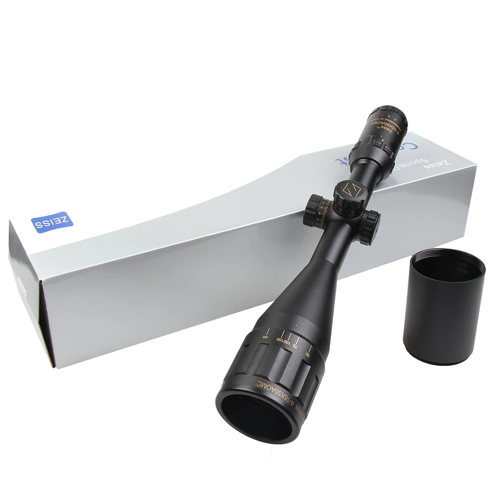 ZEISS 4-16X50 Glass engraving coordinate line Hunting Scope Golden ...