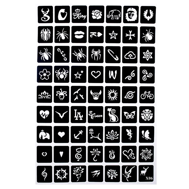 Stencils Of Women