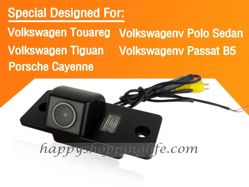 Back Up Camera for Volkswagen Touareg Tiguan Passat B5 Polo Waterproof ...