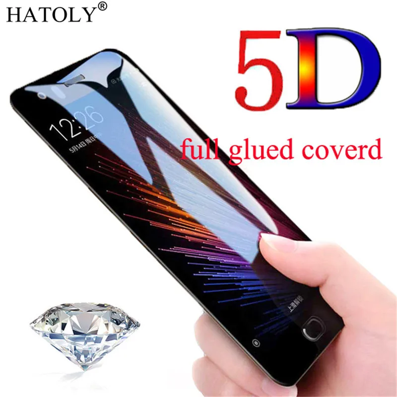 Hatoly 5D Tempered Glass For Samsung Galaxy A5 2016 A510 Full Cover 5D ...