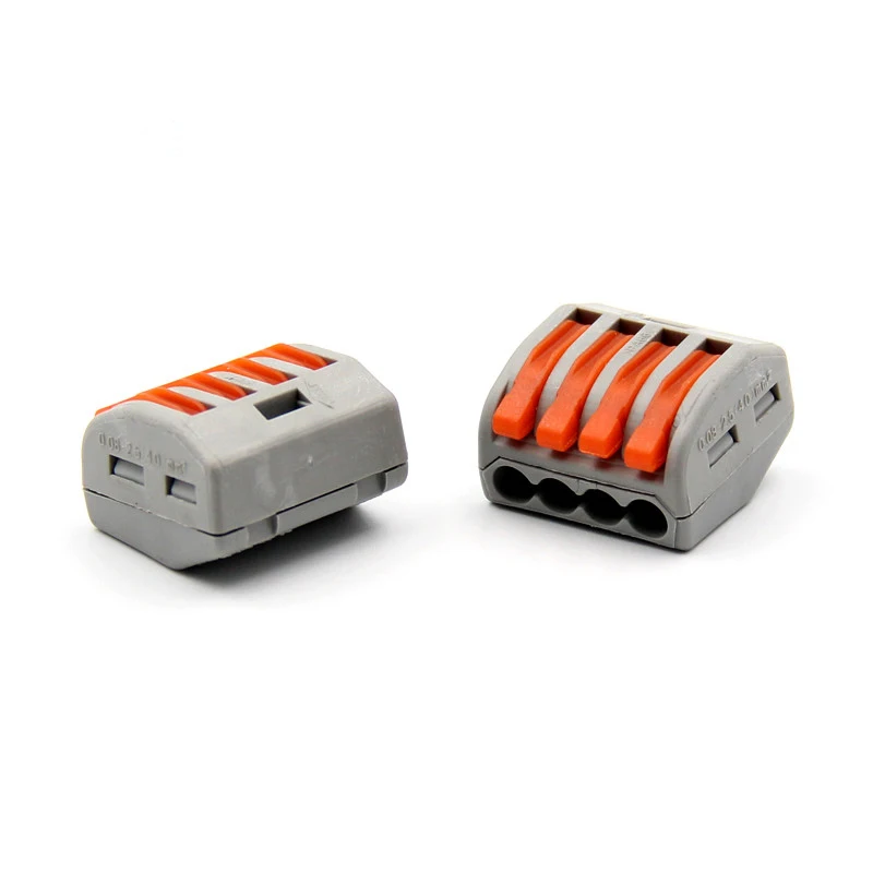 10pcs PCT-214 4Pin Universal Compact Fast Wire Wiring Connector mini ...