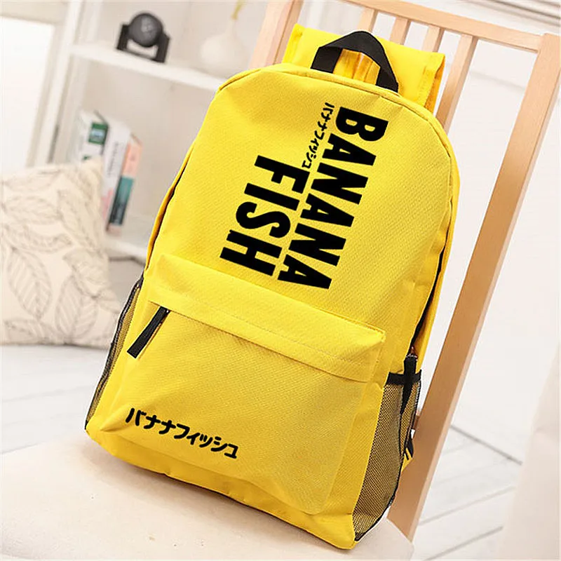 Mochila Anime BANANA FISH Ash Lynx Okumura Eiji, Bolso De Hombro ...