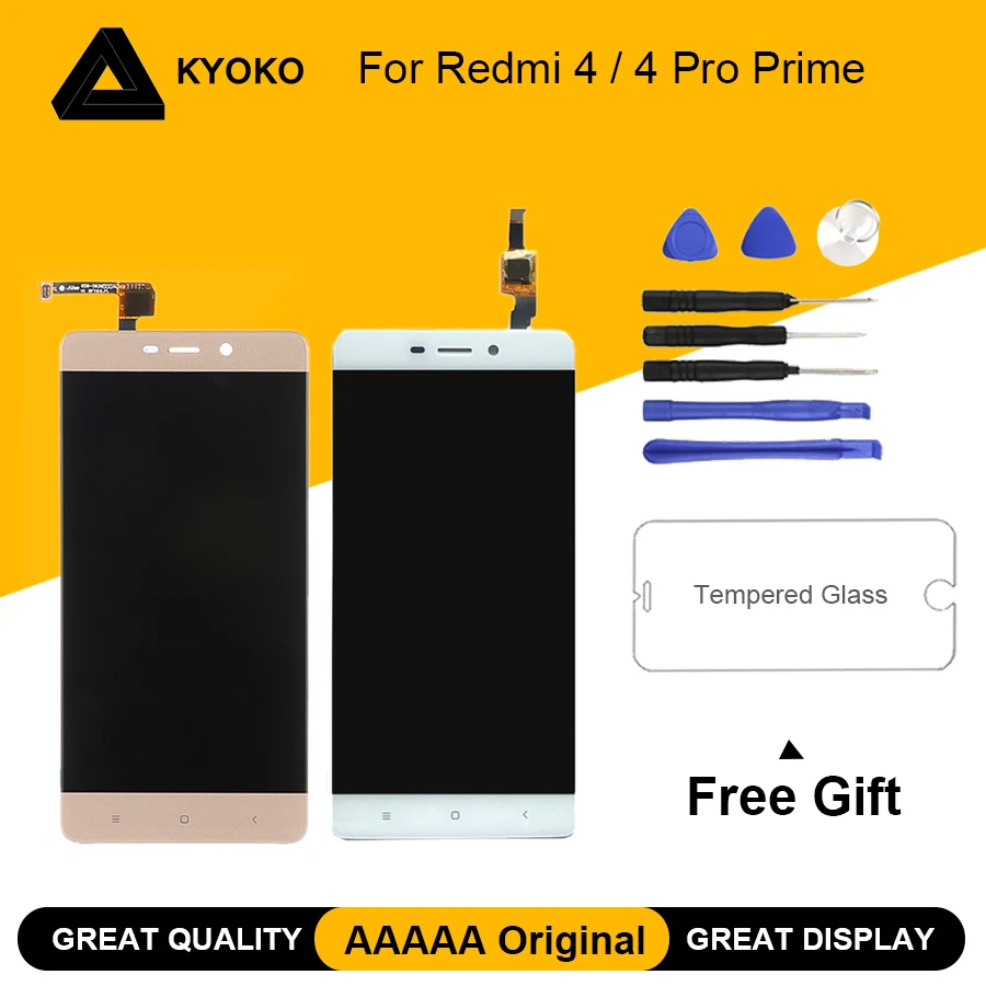 AAAAA Original LCD For Xiaomi Redmi 4 LCD Display Touch Screen ...