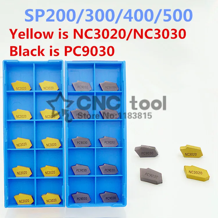 SP200-SP300-SP400-SP500-PC9030-NC3020-NC3030-10pcs-set-KORLOY-CNC ...