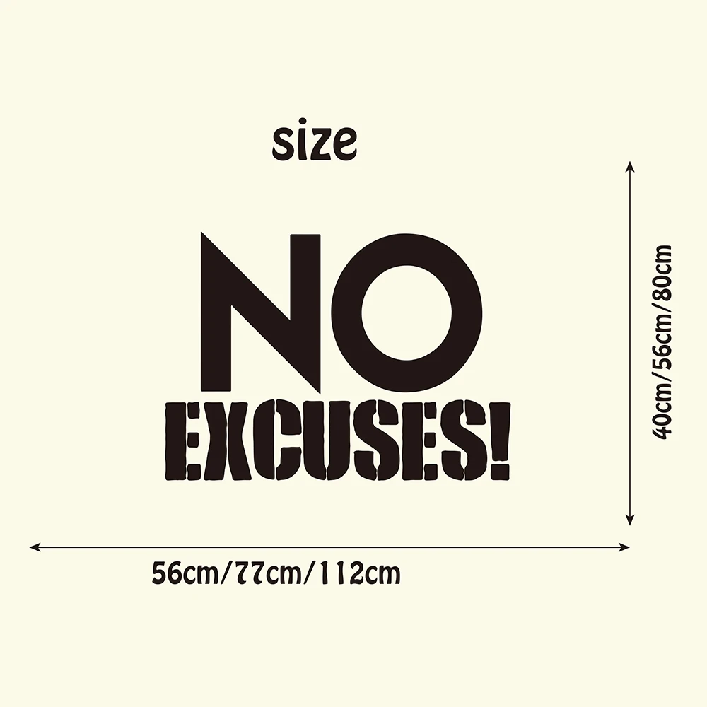 No Excuses Quotes Workout