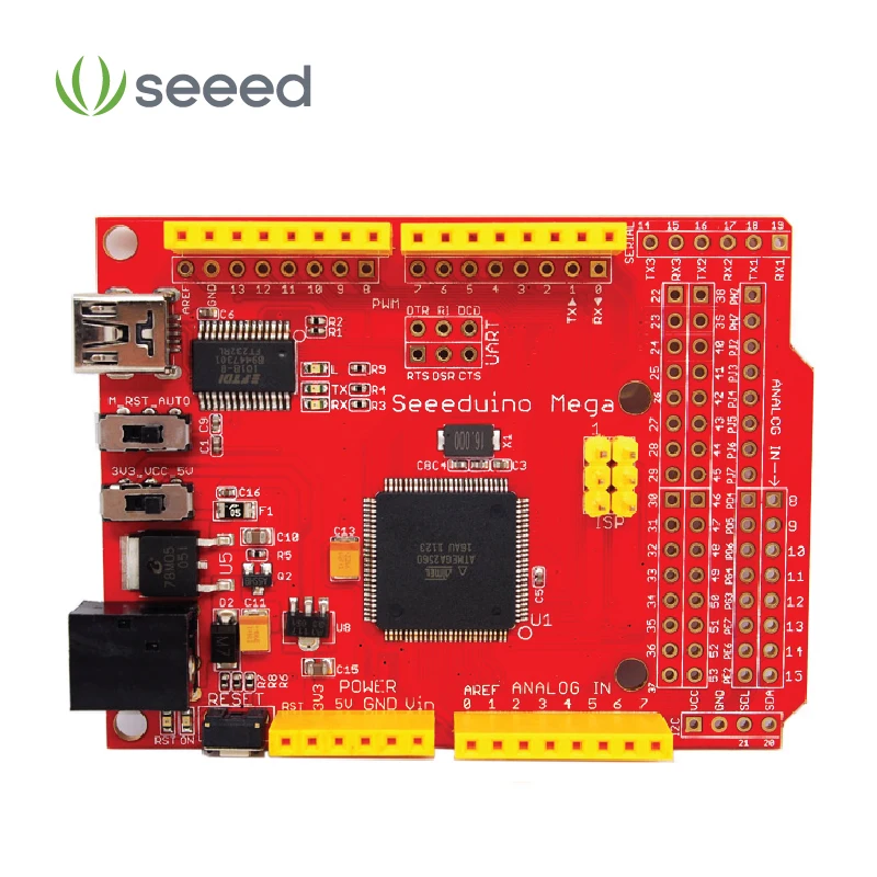 Seeeduino Placa de desarrollo Mega microcontrolador, placa de ...