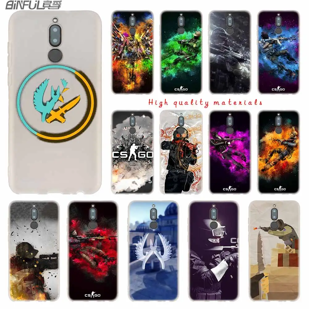 Counter Strike cs go funda de silicona blanda para Huawei Mate 10 Lite ...