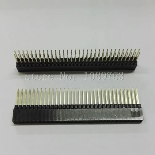 10pcs Pc104 2.54mm 2x32 Pin 64 Pin Female Double Row Straight Pin ...