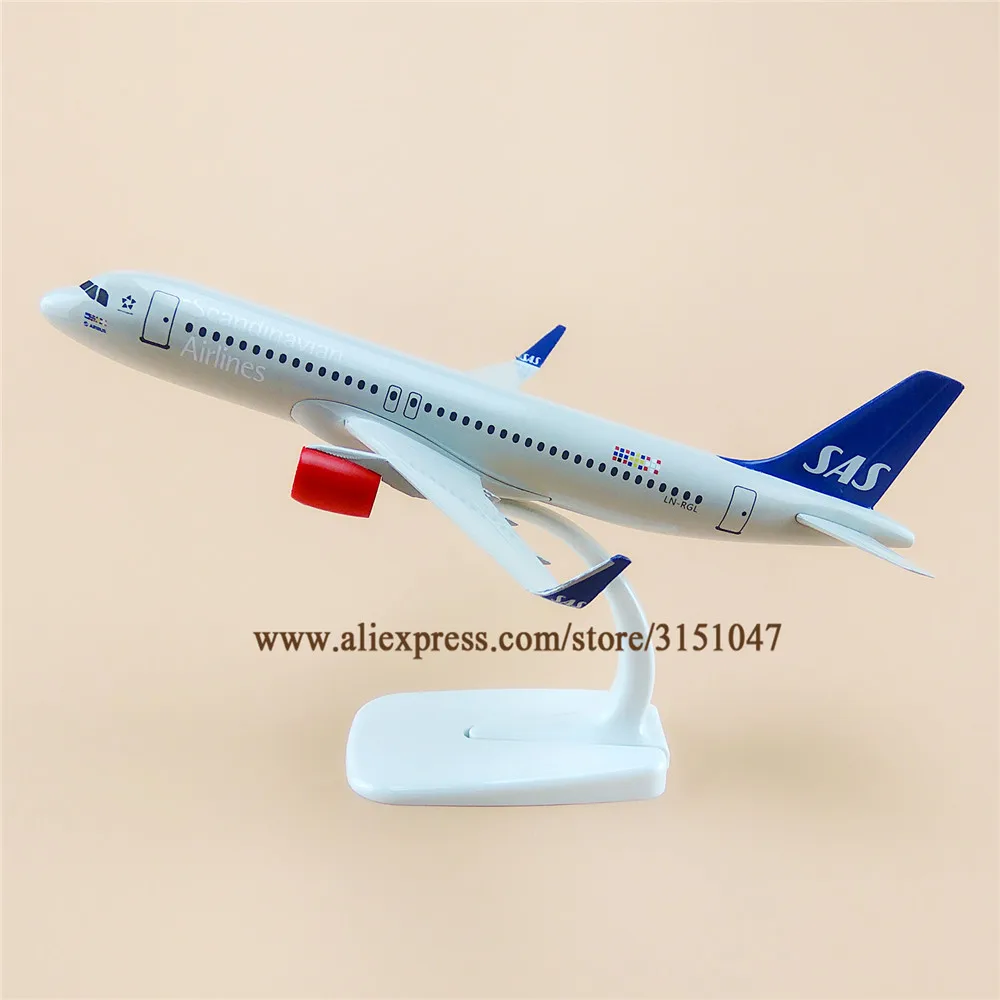 20cm Model Airplane Air Scandinavian SAS A330 Airbus 330 Airways ...