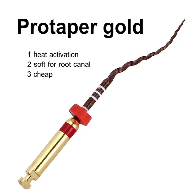 Dental protaper gold flexible files endo rotary files golden endodontic ...