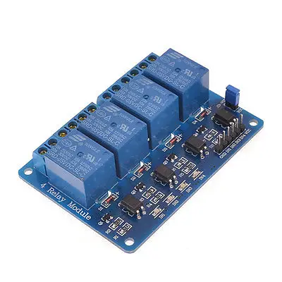 Isolated Optocoupler Driver Expansion Board Relay Module 4CH 5Volt ...