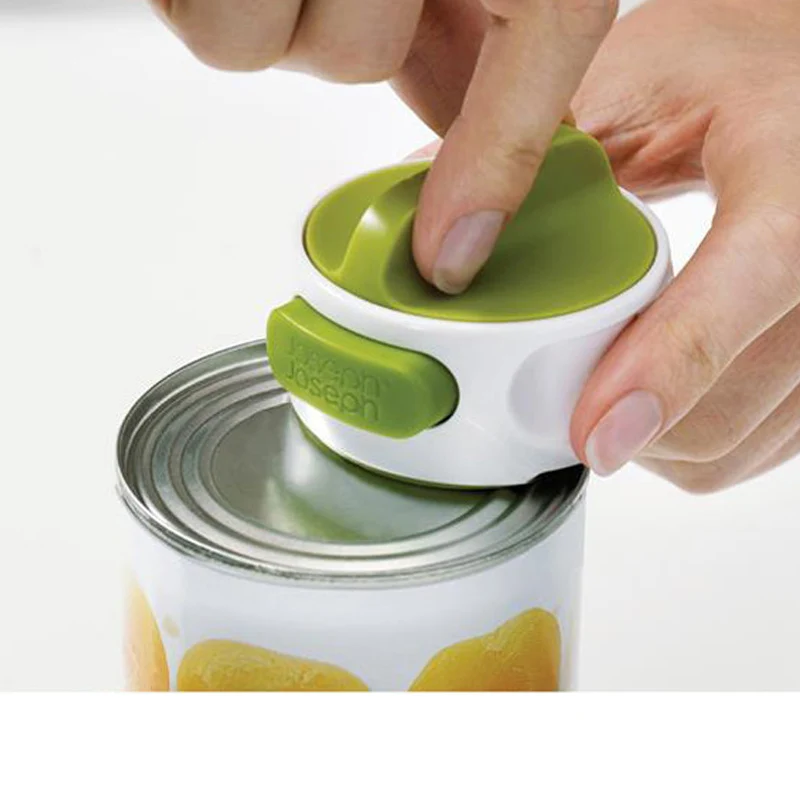 1 Pc Round Can Opener Stainless Steel Easy Manual Rotation Canned Fruit ...