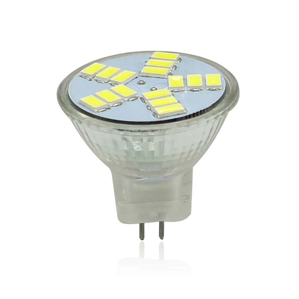 10PCS Bright MR11 Led Spotlight 3W 5W 7W 5730 SMD LED Bulb AC DC 12V ...