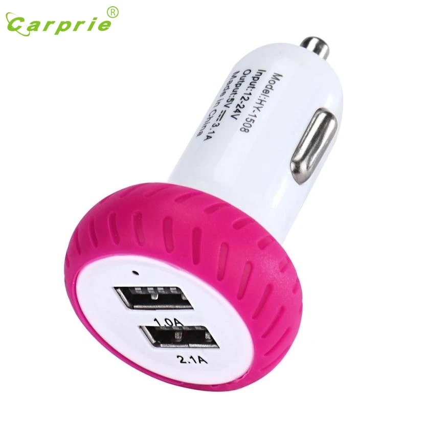 Quick Opladen Mini Dual 2 Port 12V Usb Auto Autolader Adapter Adapter ...