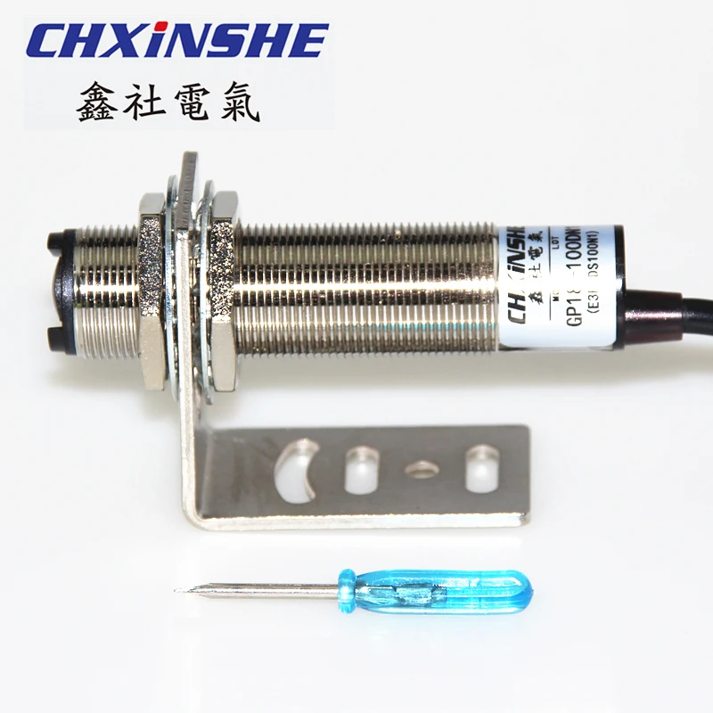 M18 Diffuse Reflection Infrared Photoelectric Sensor Long Distance 0-1 ...