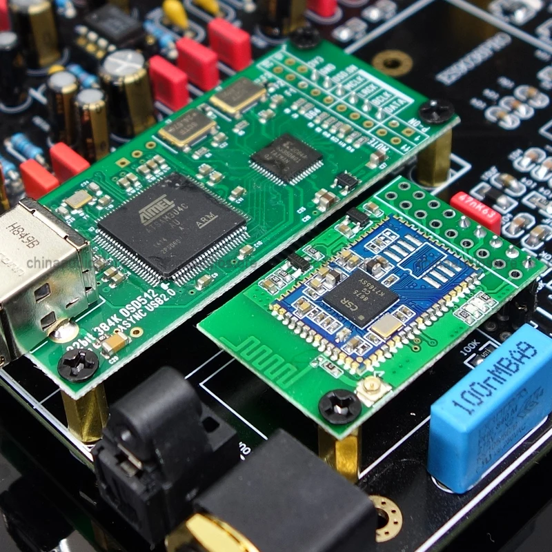 V2020 Dual AK4497EQ HiFi DAC DSD256 32Bit 384KHz USB AK4497 DAC,XMOS ...