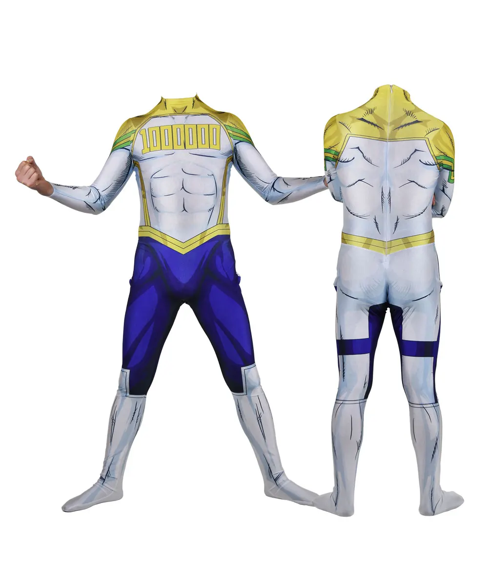 Lemion Mirio Togata My Hero Disfraz de Lycra Zentai, Mono para fiesta ...