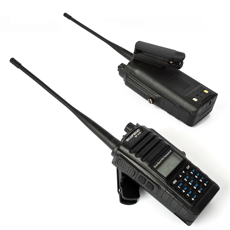 5W dual band vhf uhf IP57 Waterproof 128CH ham Walkie Talkie scanner ...