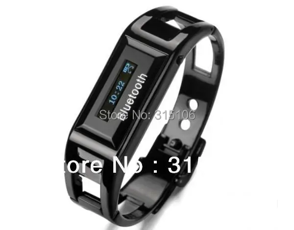 Free Shipping LCD Bluetooth Vibrating Alert Bracelet Watch for Cell ...