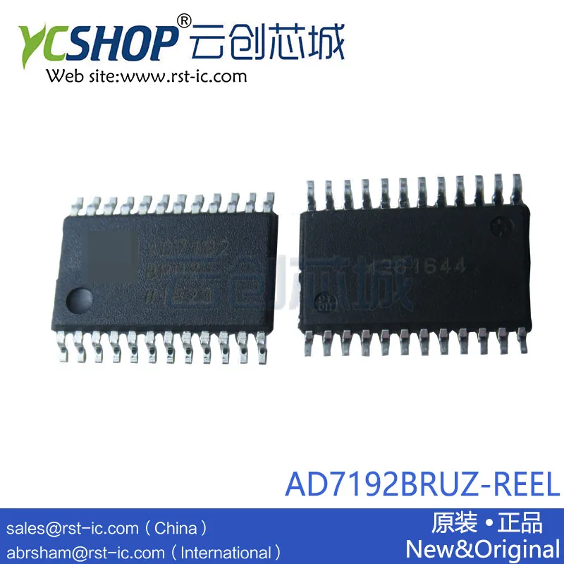AD7192BRUZ REEL AD7192BRUZ AD7192 TSSOP 24 Analog to Digital Converters ADC 2CH Ultra Low Noise ...