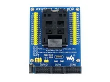 M64+ ADP AVR адаптер программирования IC тестовая розетка для ATmega64 ATmega128 TQFP64