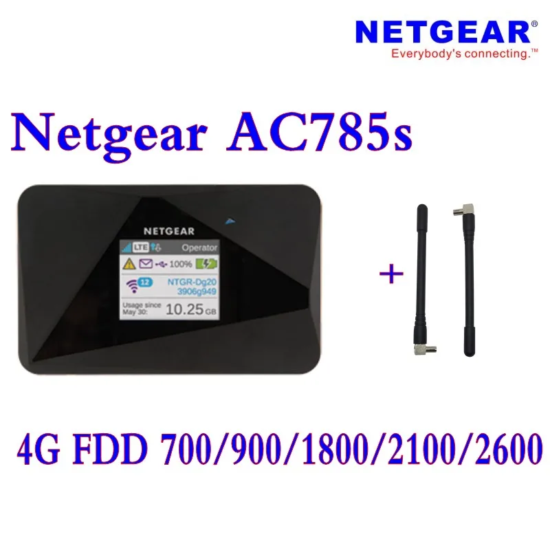 Unlocked Netgear Aircard AC785s 785s mifi 4G LTE pocket wifi router ...