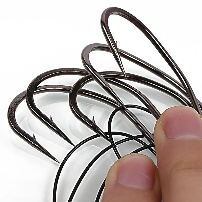String hook 5pic/pack Fishinghook Barbed Hook Carbon steel Wire hook ...