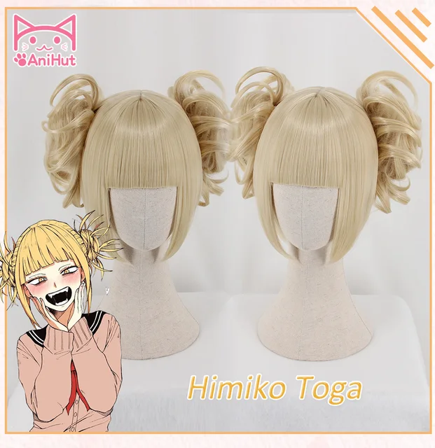 Pelucas De Cosplay Toga Himiko, Peluca My Hero Academia, 49% OFF