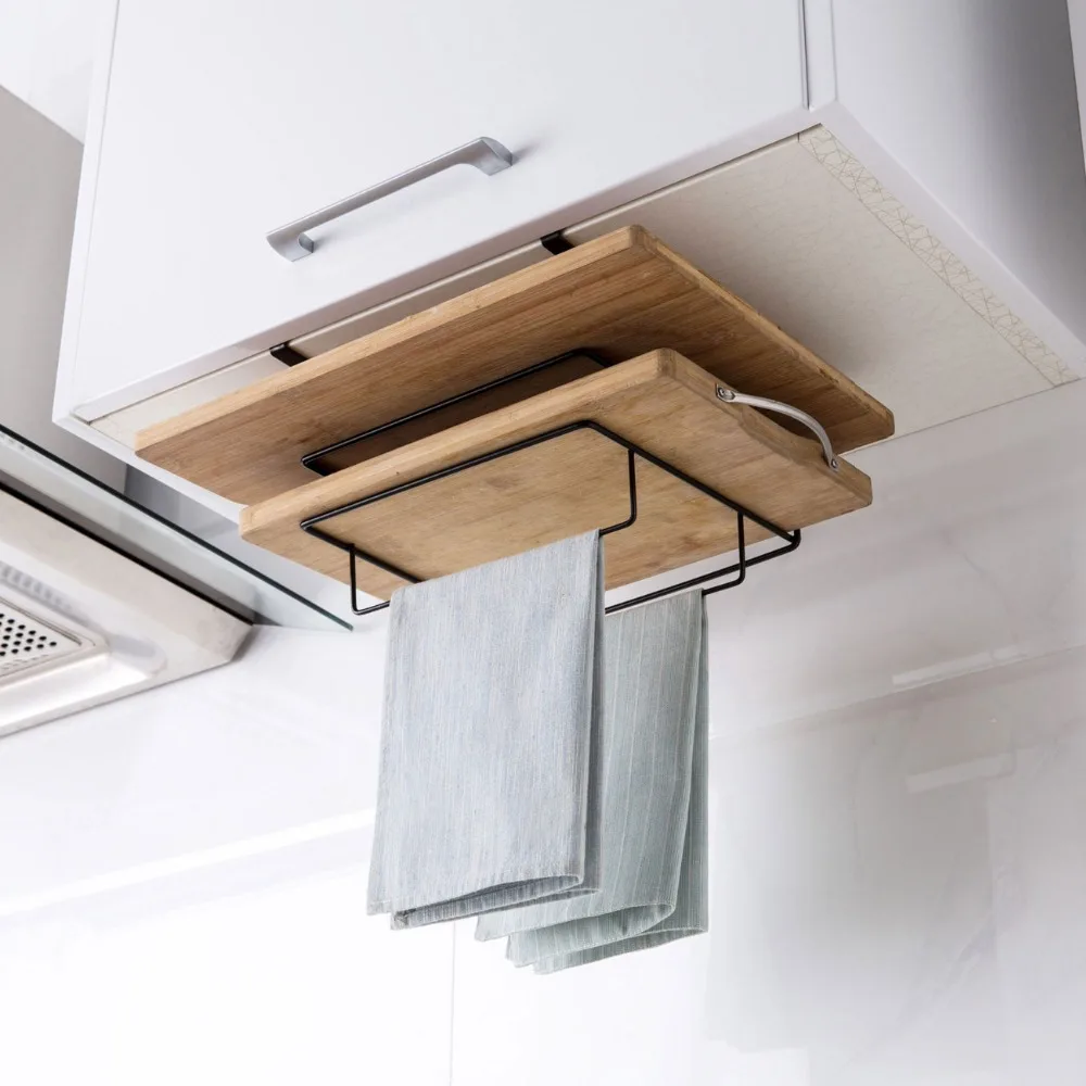 OTHERHOUSE Kitchen Storage Shelf Rack Cutting Board Holder Dish Cloth OTHERHOUSE Kitchen Storage Shelf Rack Cutting Board Holder Dish Cloth