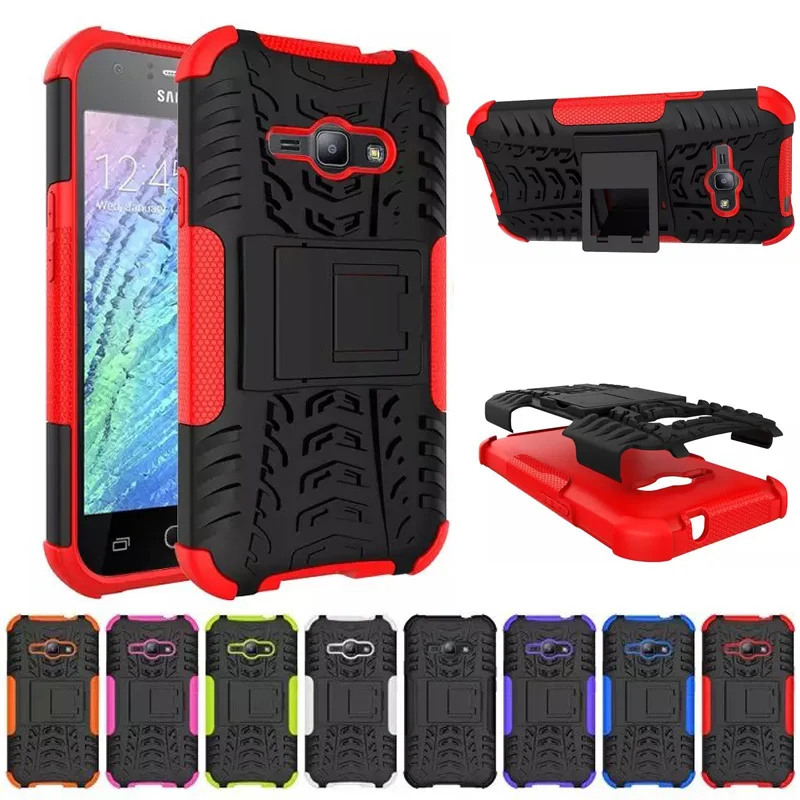 Doble capa Combo Heavy Duty shockproof teléfono cubierta con Patas de ...