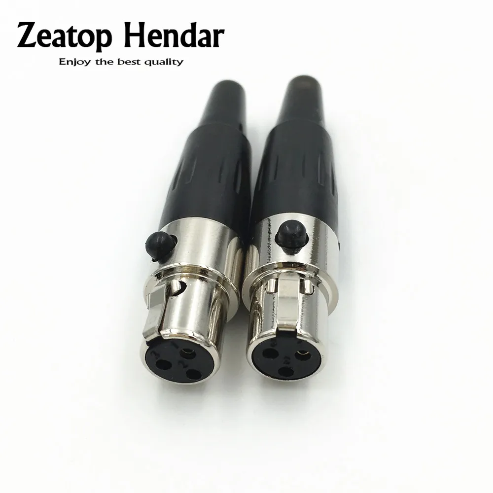 10Pcs-Mini-XLR-3-4-5-6-Pin-Female-Plug-Small-XLR-Audio-Microphone ...