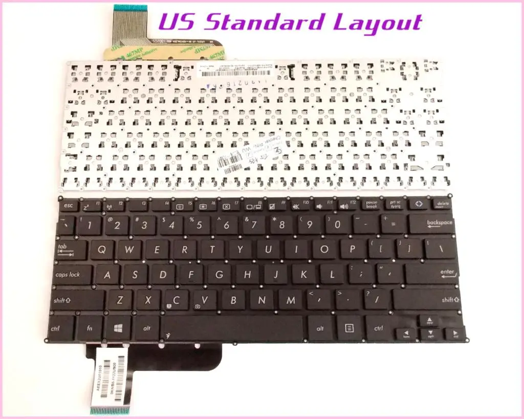 New-US-Layout-Keyboard-for-ASUS-VivoBook-Q200-Q200E-S200E-X201-X201E ...
