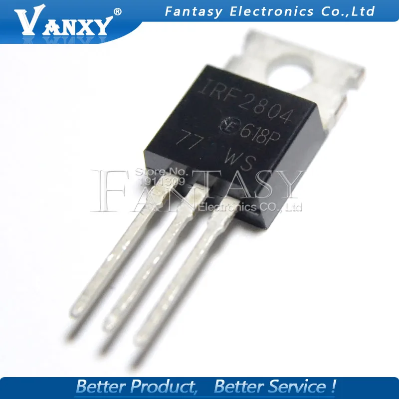 10pcs IRF2804 TO 220 IRF2804PBF TO220 N channel field effect-in ...