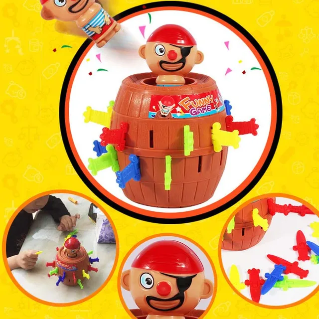 Pirate in a Barrel Party Game