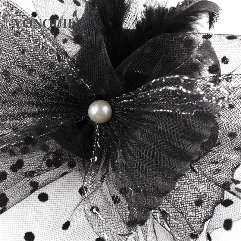 Красная Свадебная заколка для волос, заколка для волос, сетчатый ...