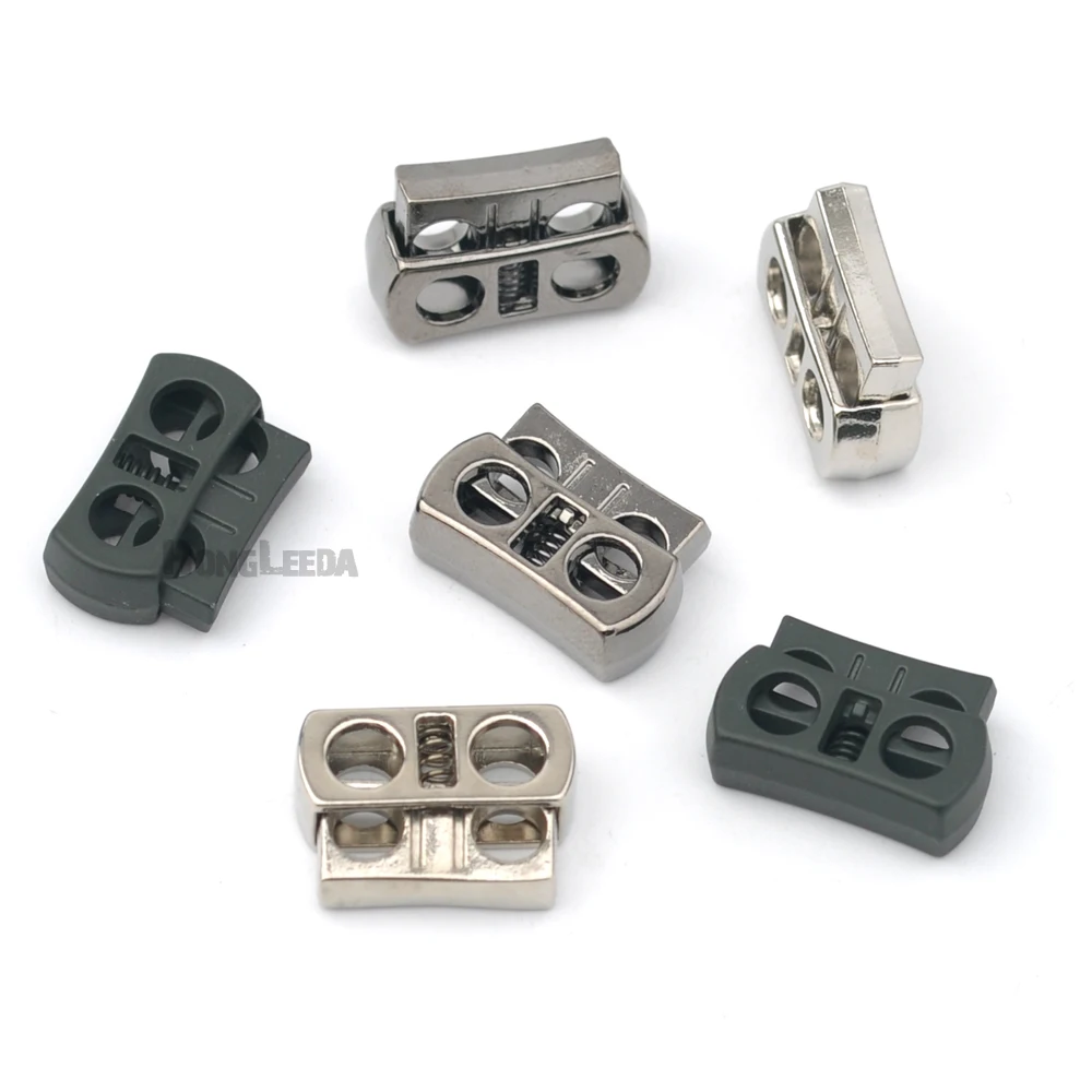 45pcs Cord Lock Stopper 12.5*19*mm Square Metal Alloy Cord Stoppers ...
