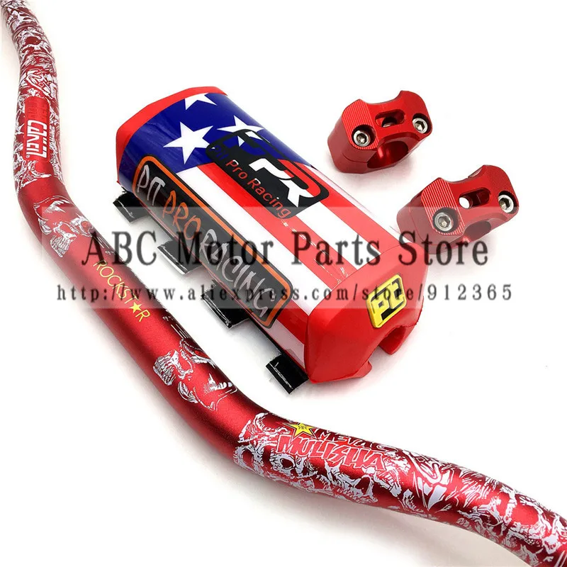 Pit-Pro-Racing-Handlebar-Pads-With-Pro-Caken-Fat-Bar-1-1-8-6065 ...