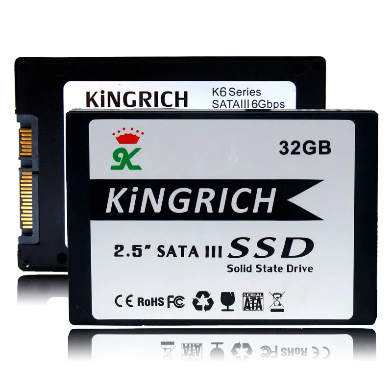 2.5" Inch SATA III 32GB SSD HDD 64GB 2 Channel Solid State Disk MLC 2.5 ...