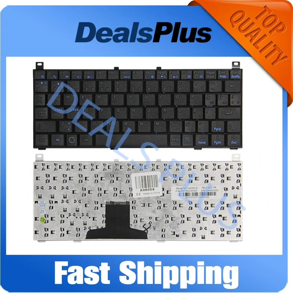 Nuevo para Toshiba NB100 NB105 Klavye teclado Turco TR V072426CS1 negro ...